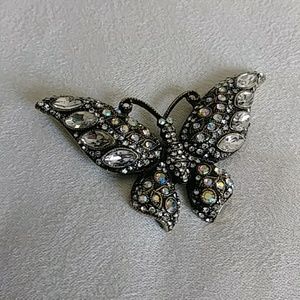 Jewelry | New Rhinestone Butterfly Brooch | Poshmark